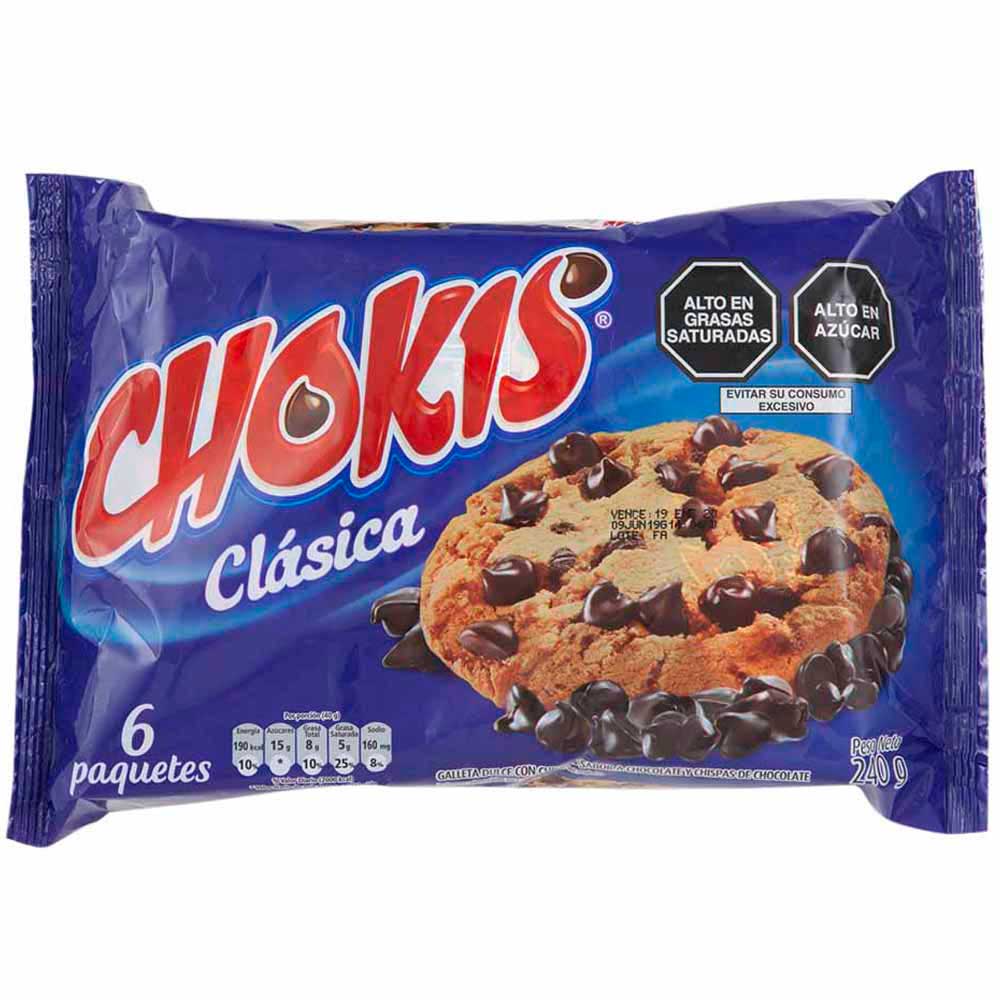 GALLETA CHOKIS CLASICA X240GR X6UND | PLAZA MULTIPACK