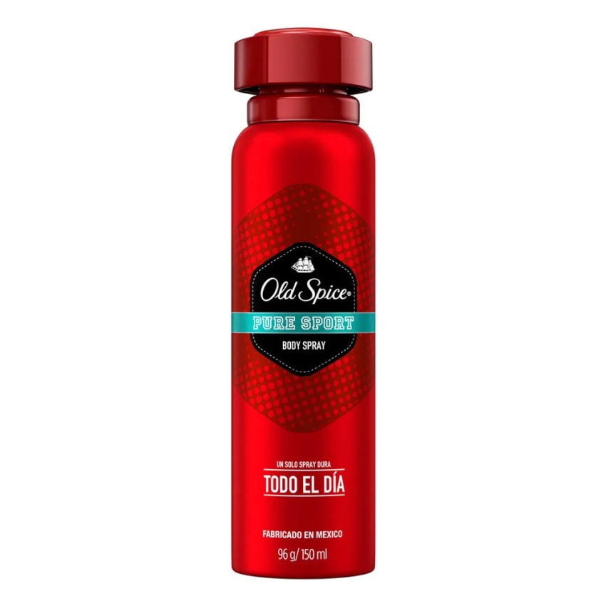 DESODORANTE OLD SPICE 150ML PURE SPORT BODY SPRAY | PLAZA MULTIPACK