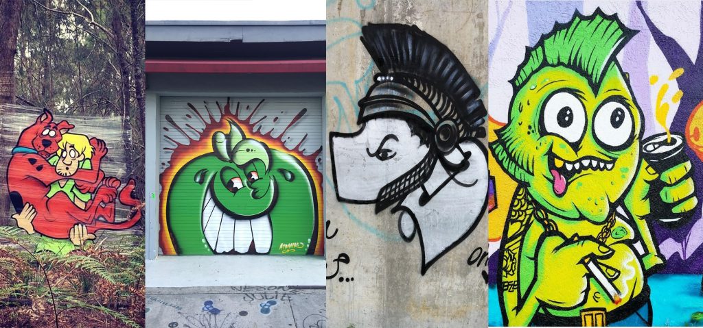 Graffiti Characters in the Graff Game #2 | Bombing Science