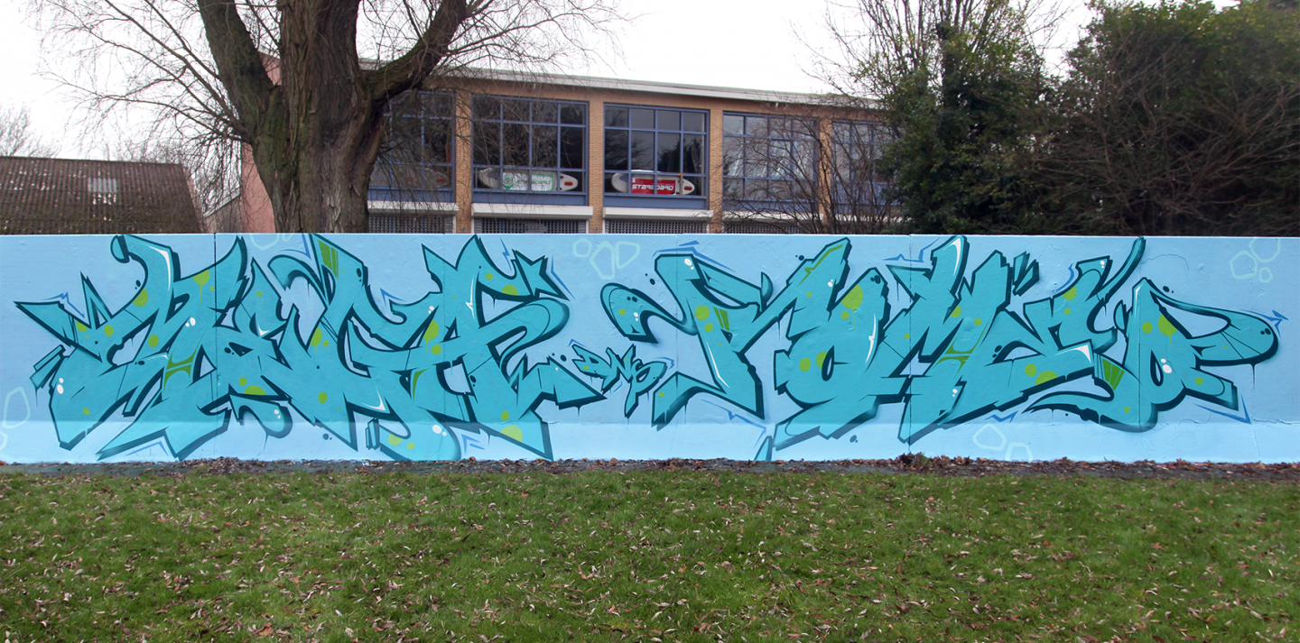 MEGA & ROMEO (Amsterdam) Graffiti Writer Spotlight Bombing science