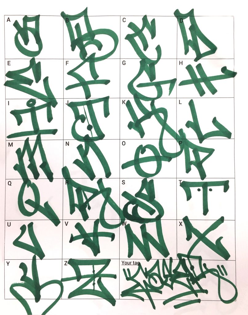 Graffiti Letters 61 Graffiti Artists Share Their Styles Bombing Science