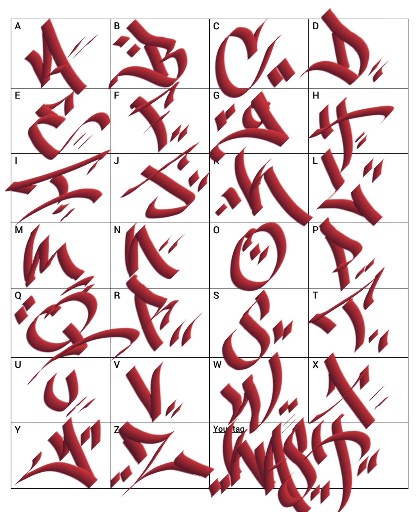 Graffiti Letters 61 Graffiti Artists Share Their Styles Bombing Science