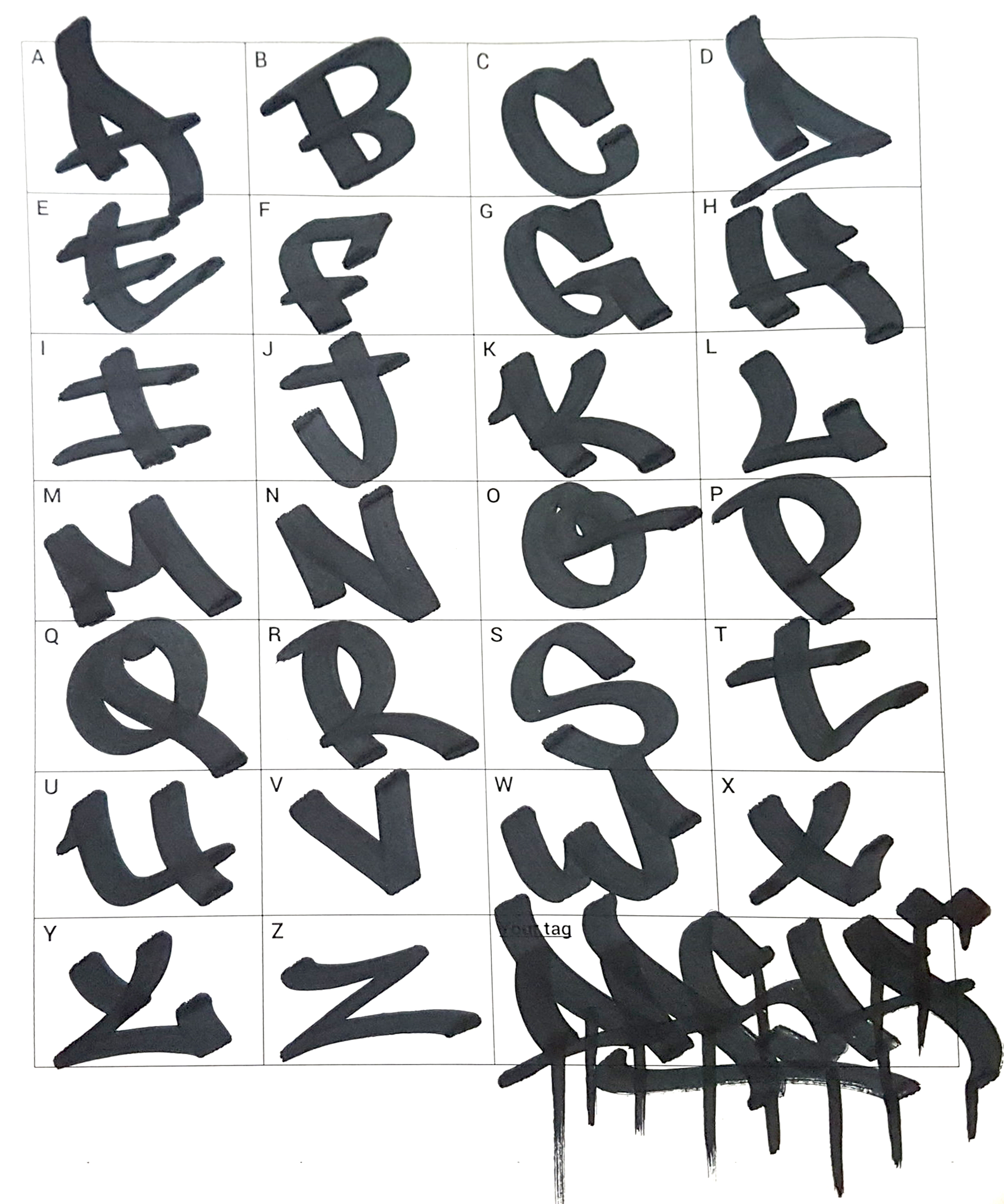 Alphabet Graffiti Alphabet Alphabet Letters Design Lettering Alphabet 