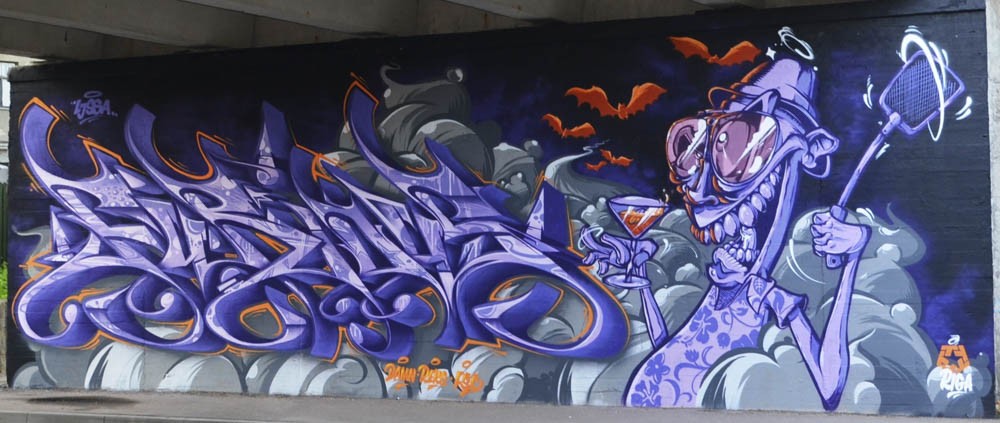 Graffiti Spotlight: DAMN (Copenhagen) | Bombing Science