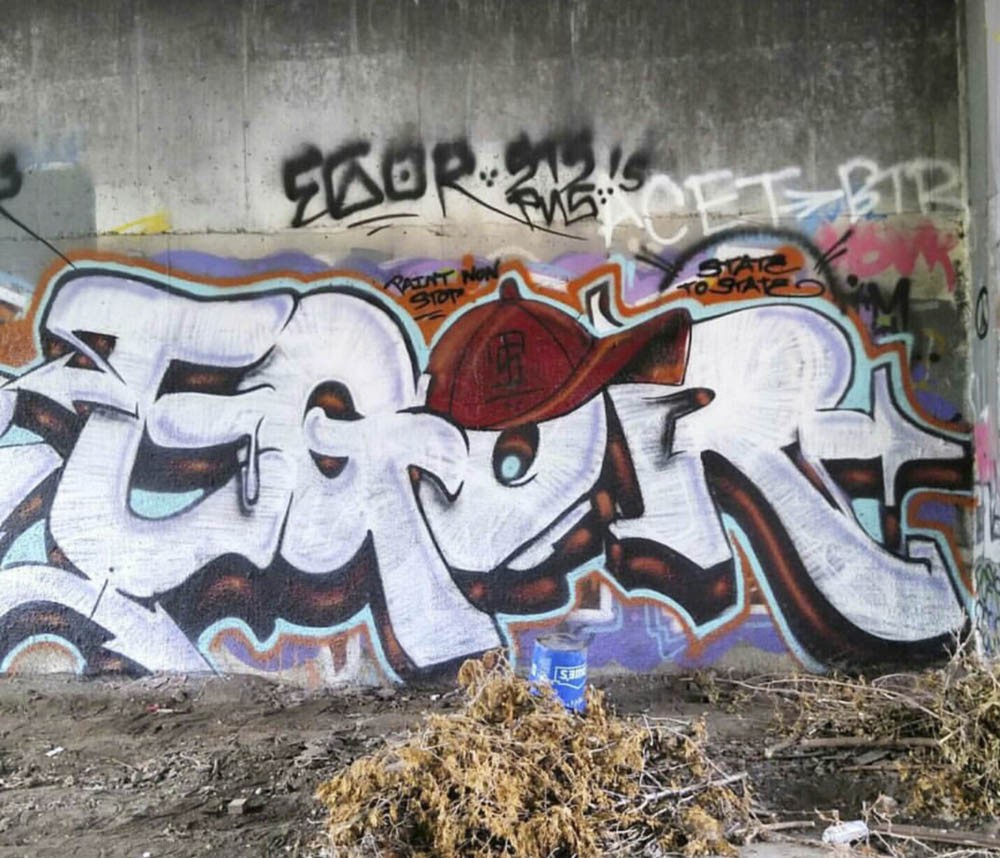 EGOR STS Graffiti Writer Spotlight (Orange County) Bomingscience.com