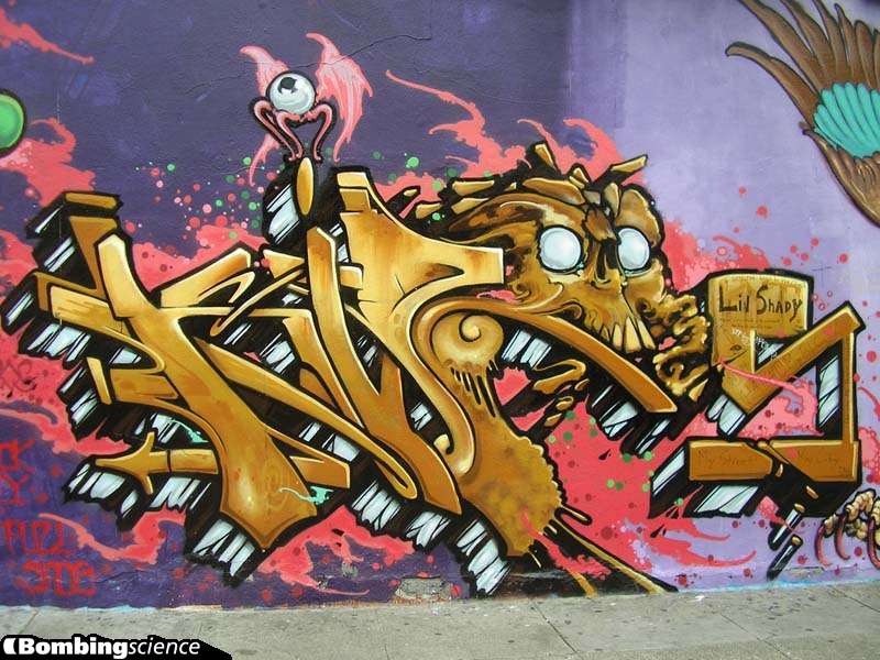 San-francisco Graffiti Art - Street Art and Murals in San-francisco