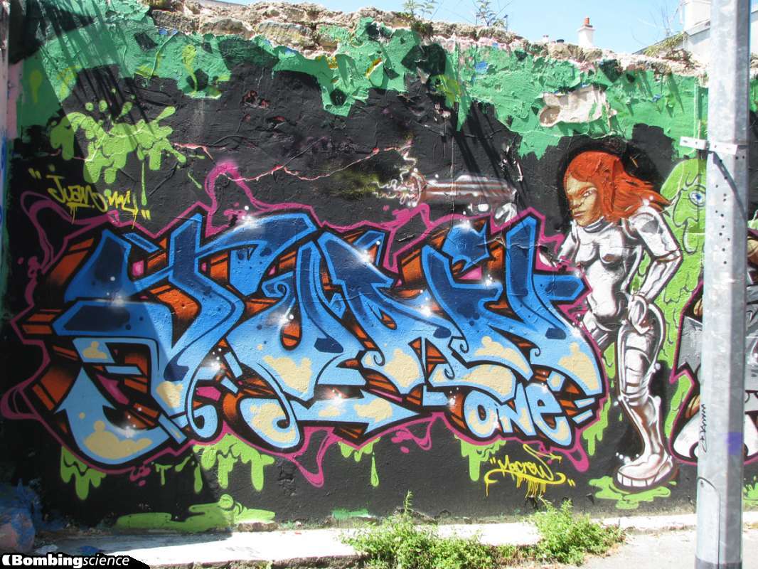 Graffiti Template - Bombing Science