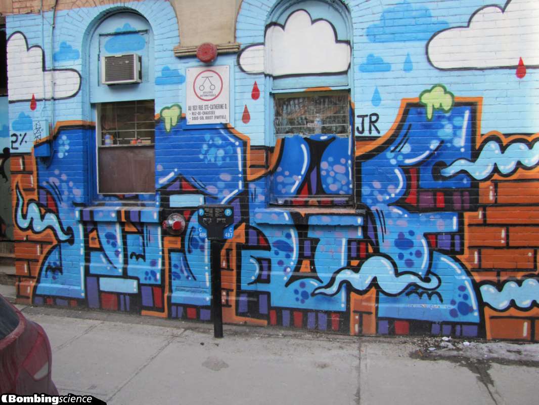 Montreal Graffiti Art - Street Art and Murals in Montreal