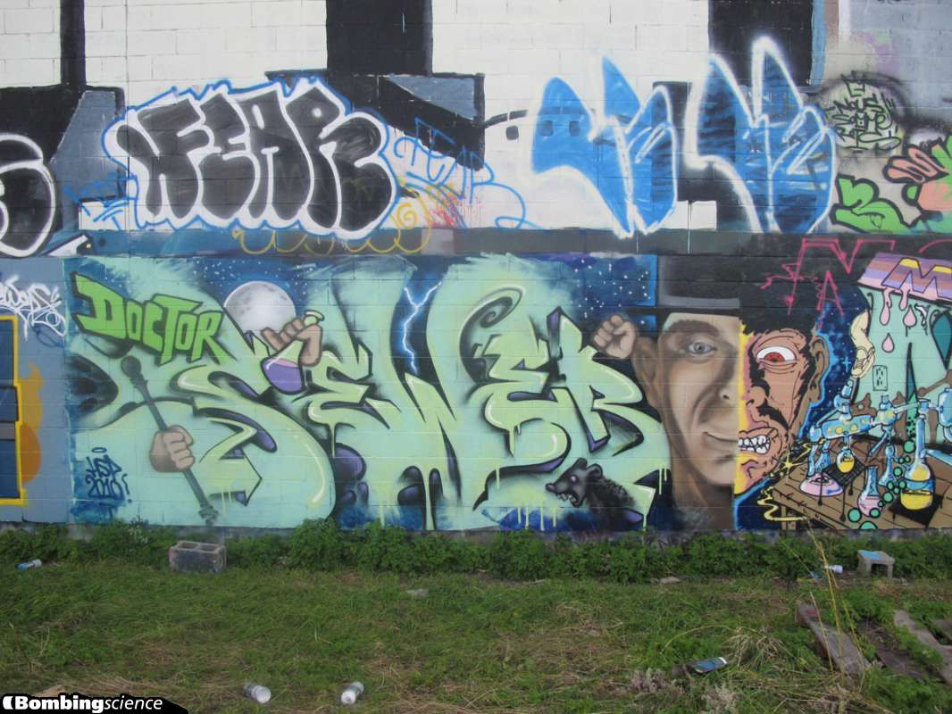 Sewer graffiti pictures | Bombing Science
