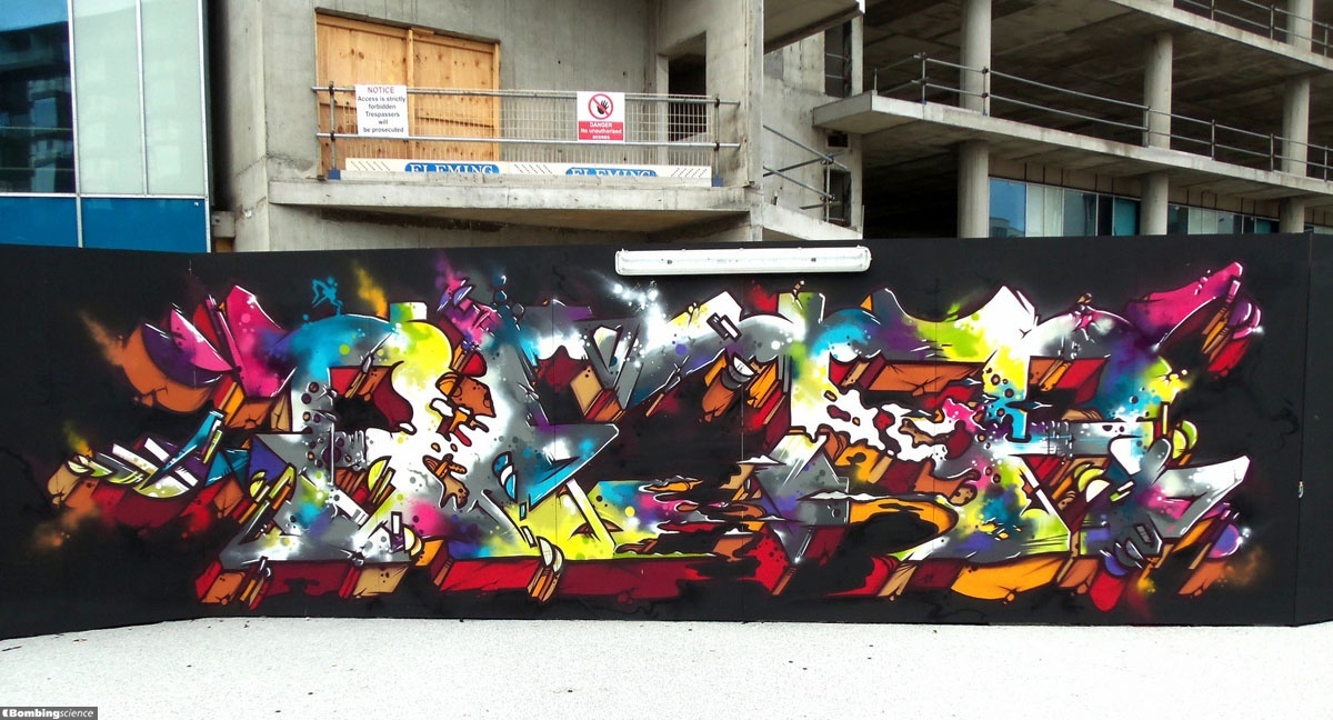 Graffiti Template - Bombing Science