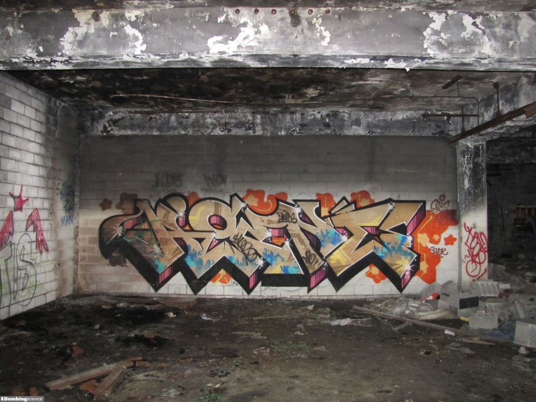 Detroit wall (8 pics) - Bombing Science