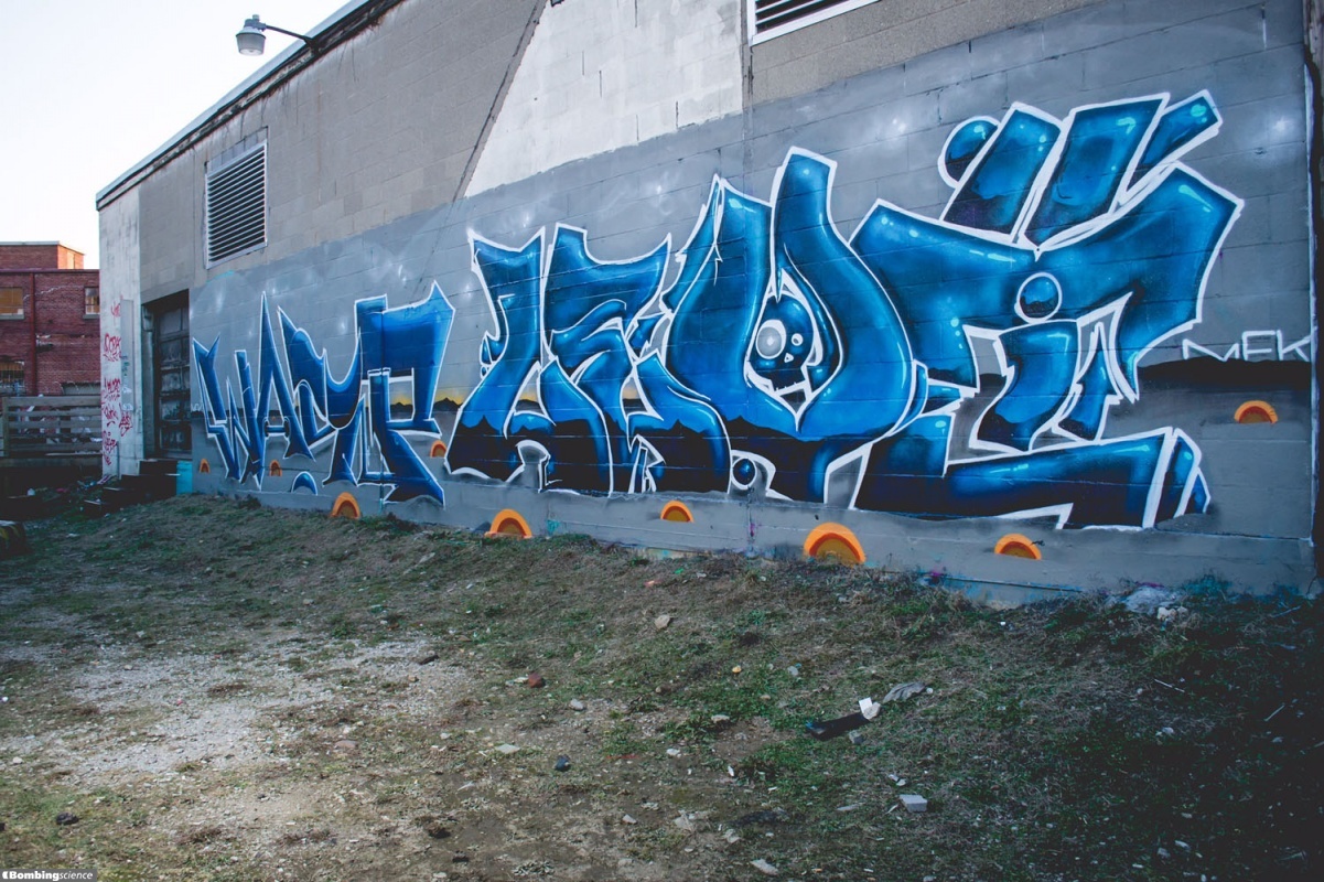 WASP & LEVIS x FLAME PAINT - Bombing Science