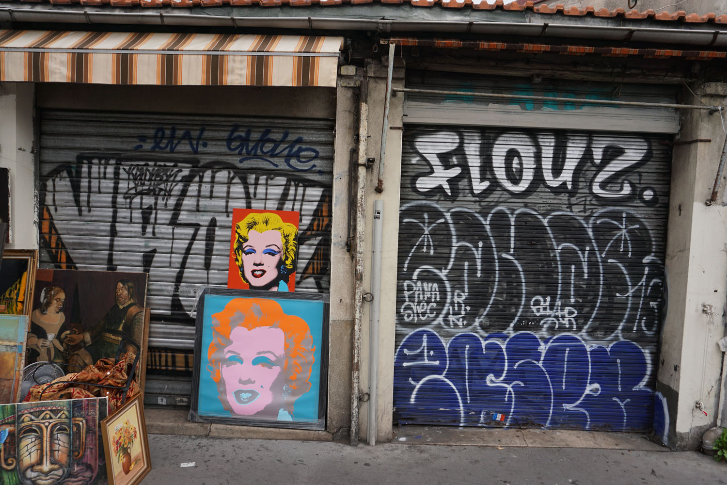 Paris Shutter Graffiti | Bombing Science