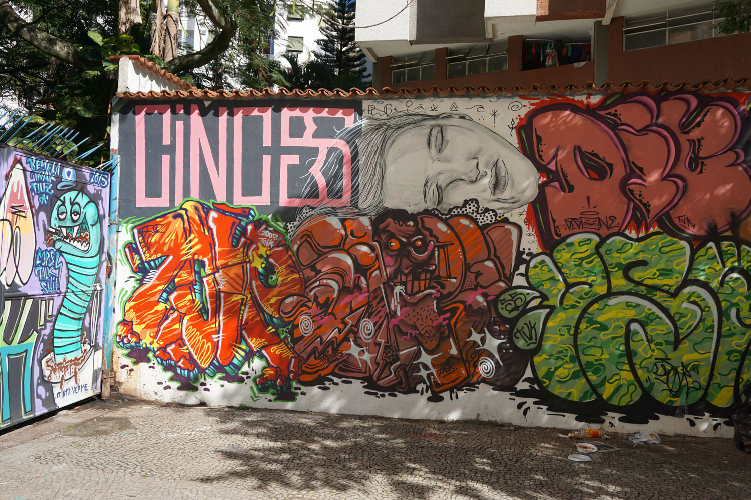Rio-de-janeiro Graffiti Art - Street Art and Murals in Rio-de-janeiro