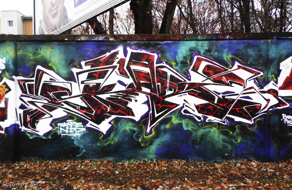 SKARE - Bombing Science: SKARE's Street Art