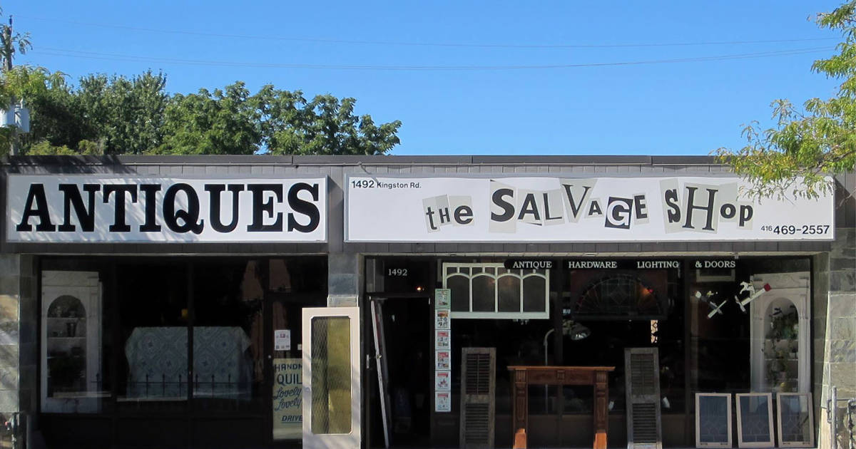Toronto's most famous salvage shop being kicked out for a condo
