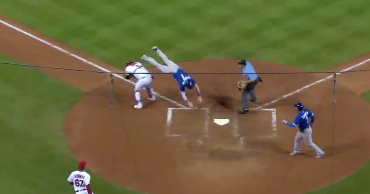 Toronto Blue Jays player just made the slide of the century