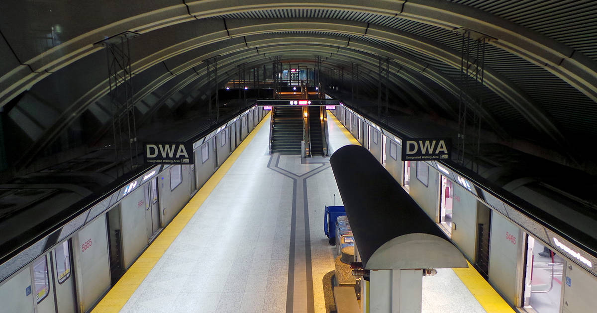 There's a major TTC subway closure on Line 1 this weekend