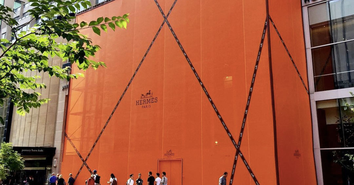 Toronto is loving the big orange box on Bloor