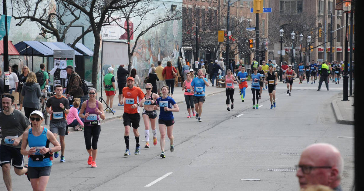Toronto Marathon route and road closures for 2018