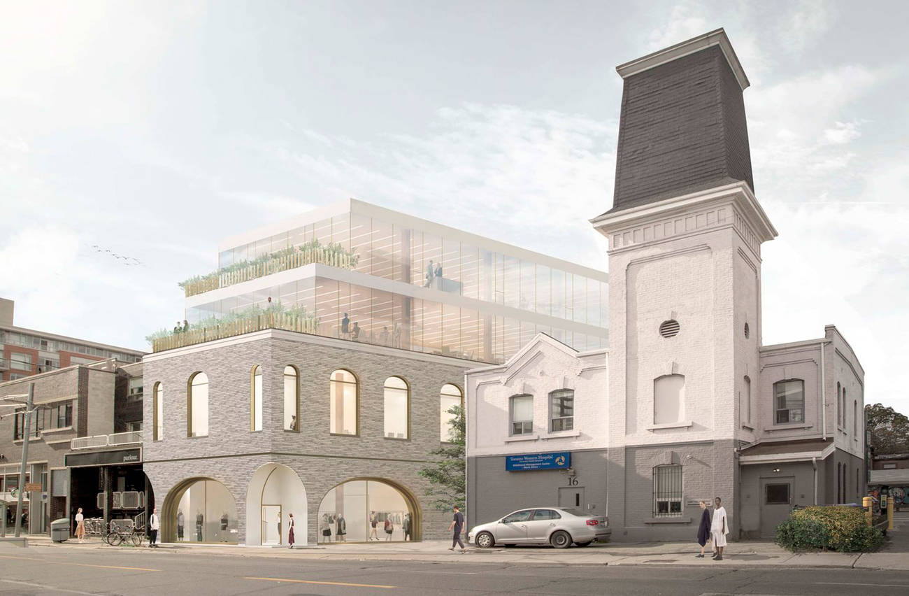This is what might replace a 130 year old building on Ossington