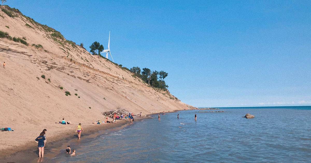 Sand Hill Park near Toronto is home to the largest sand dunes in Ontario