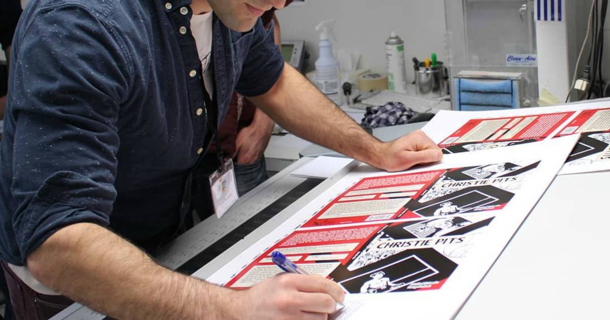 Someone made a graphic novel about Toronto's race riot in Christie Pits