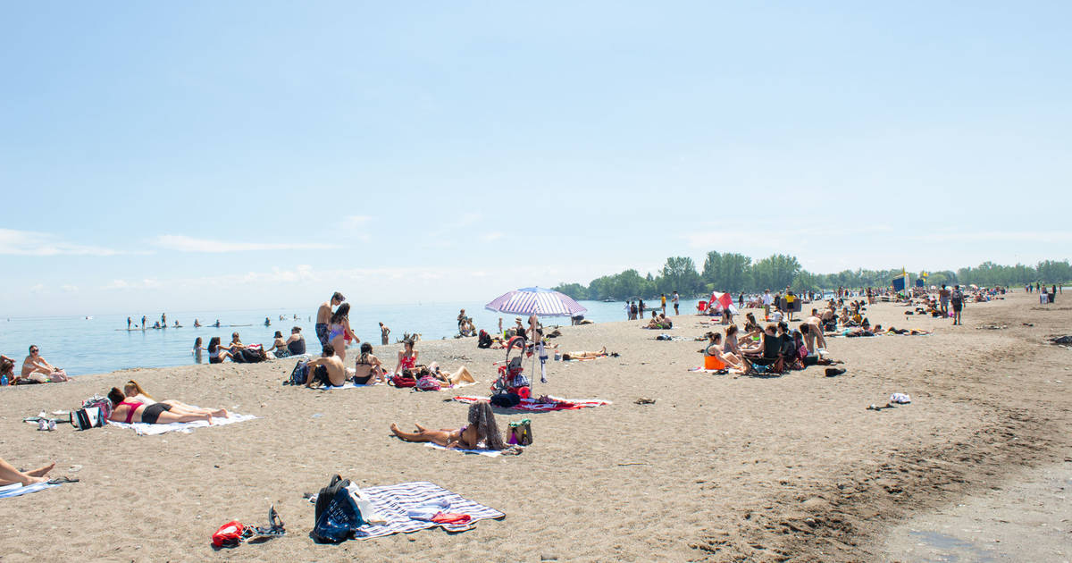 Woodbine Beach is Toronto's most popular spot along the lake