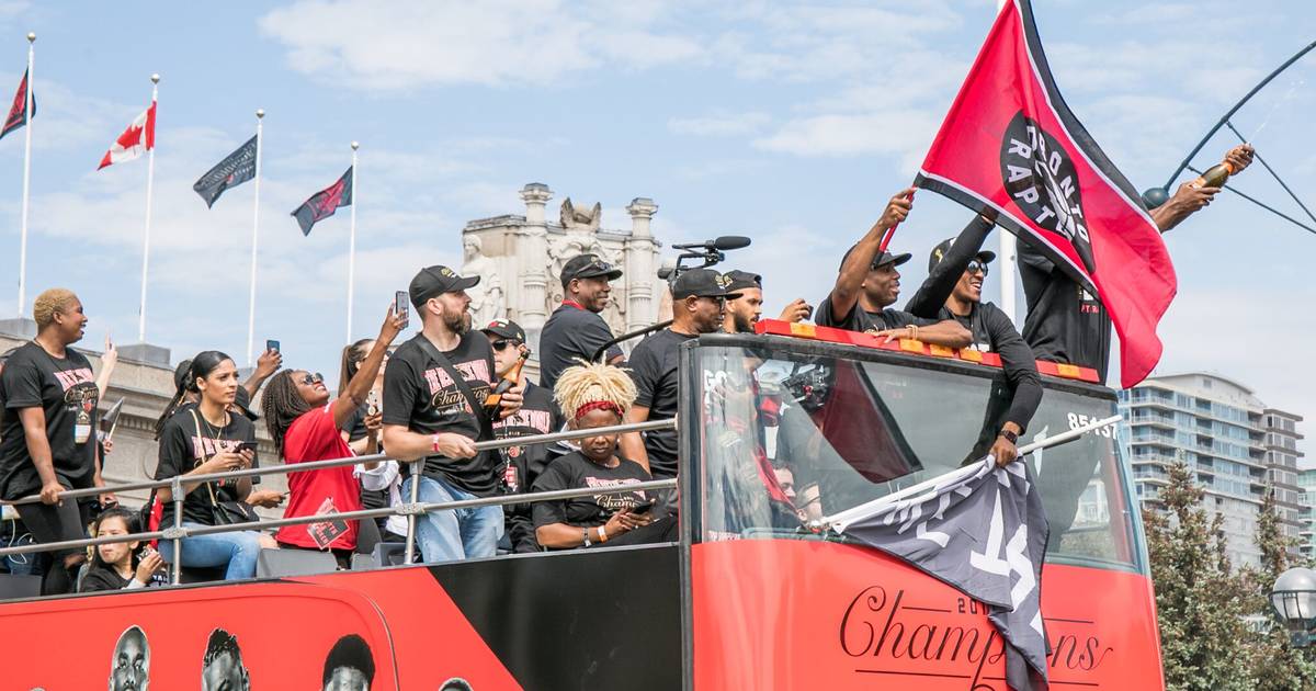The most memorable moments from the Toronto Raptors parade and celebrations