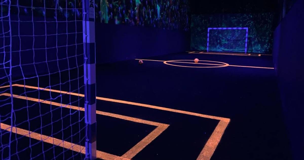 Toronto just got Canada's first indoor glow-in-the-dark soccer facility