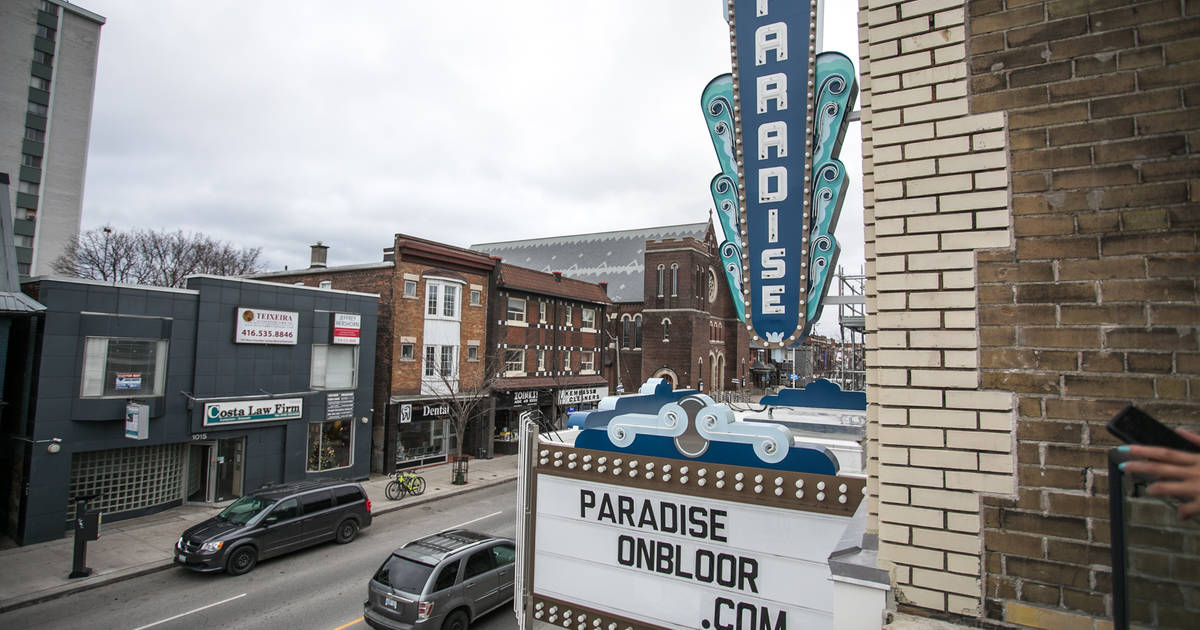 This is what the newly opened Paradise Theatre in Toronto looks like