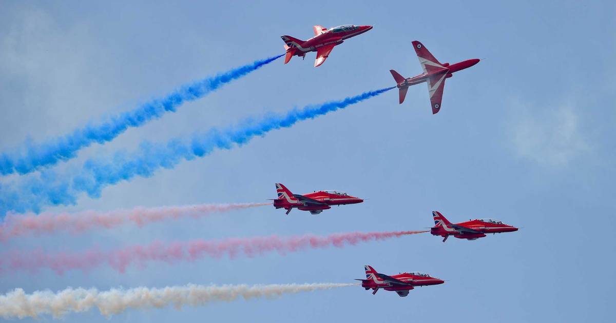 This is what the Toronto Air Show looked like at the CNE this year