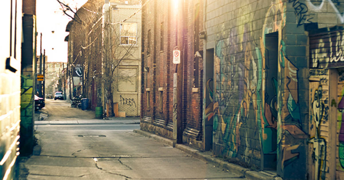 A love letter to Toronto's alleyways and lanes
