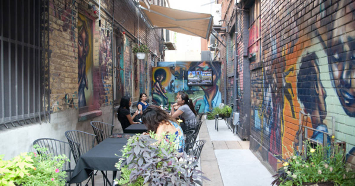 The top 5 alleyway patios in Toronto