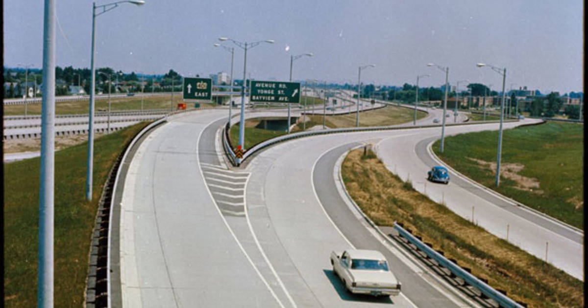 A brief history of Highway 401 in Toronto