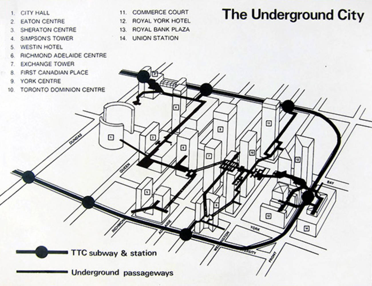 What the PATH looked like in the 1970s