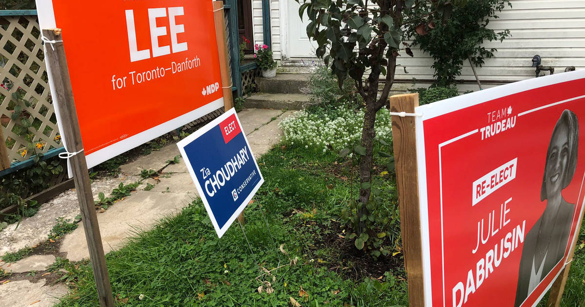 This is when election signs need to be taken down