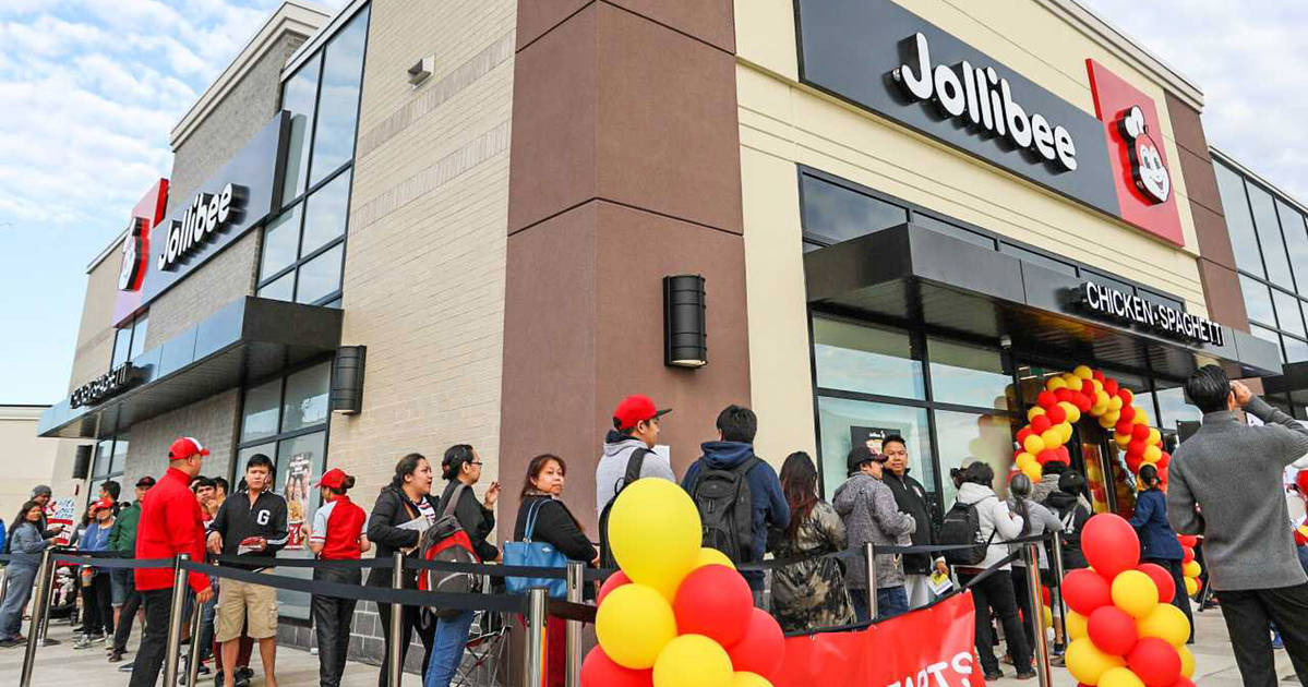 There was a massive line up outside Toronto's newest Jollibee