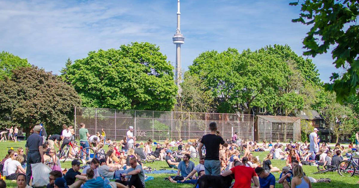 Trinity Bellwoods park is getting way too crowded