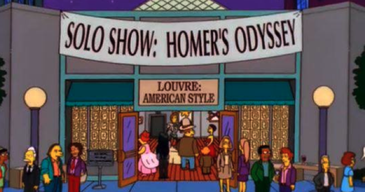 HOMER'S ODYSSEY: a Simpsons art show