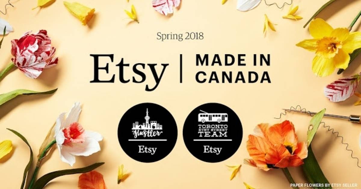 Etsy: Made in Canada "Spring" Edition