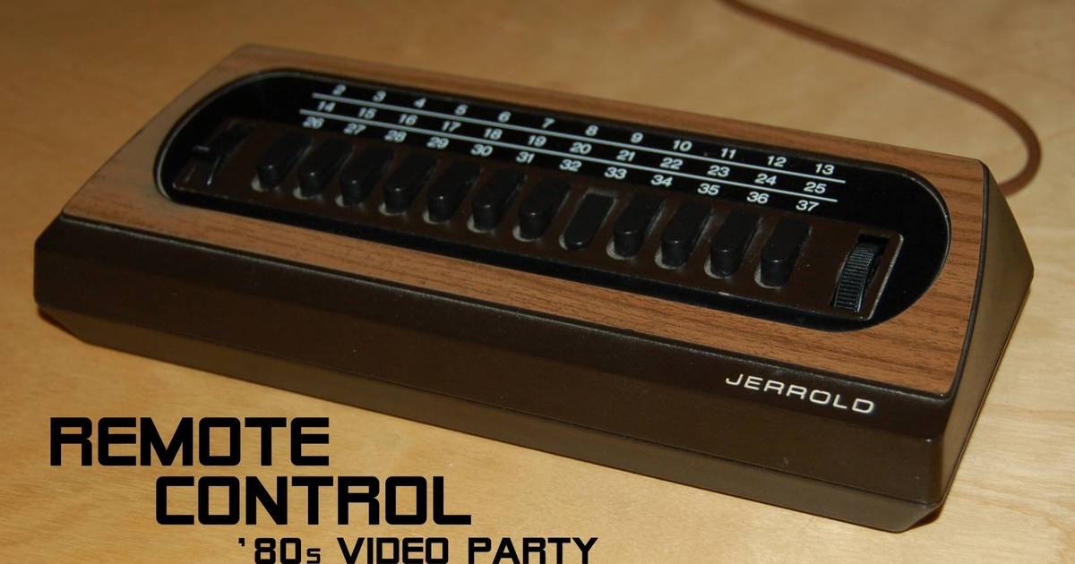 Remote Control 1980s Video Dance Party
