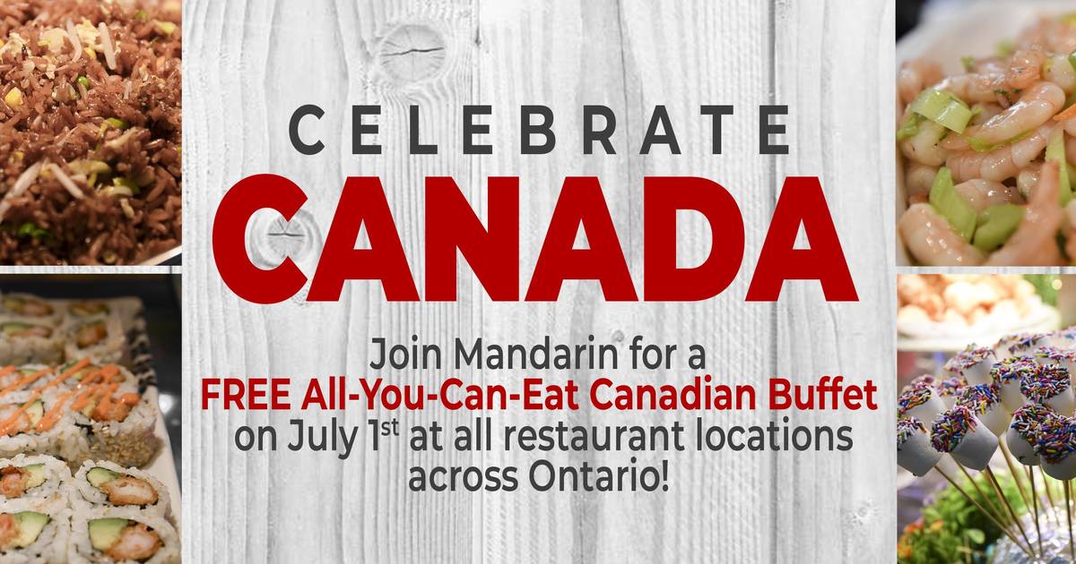 Mandarin Free Buffet in Toronto