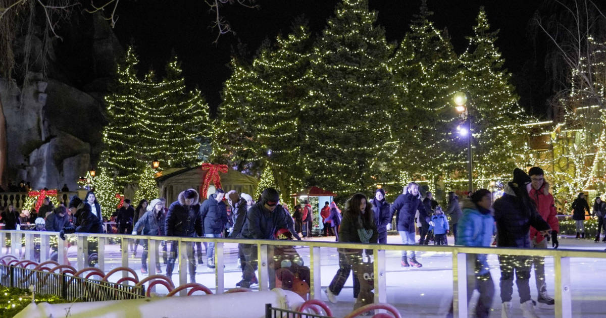 This is what Winterfest at Canada's Wonderland looks like