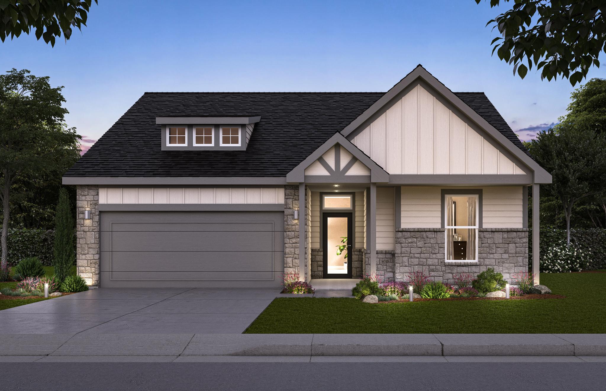 The Aster Floor Plan | OKC Home Builder | Authentic Custom Homes