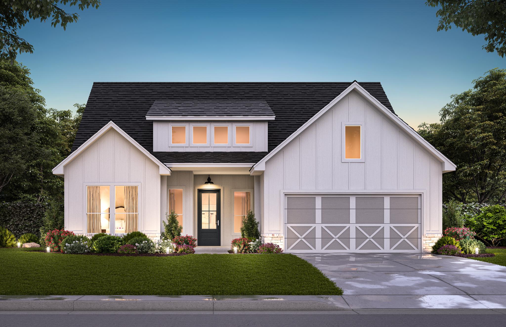 The Hickory Floor Plan | OKC Home Builder | Authentic Custom Homes