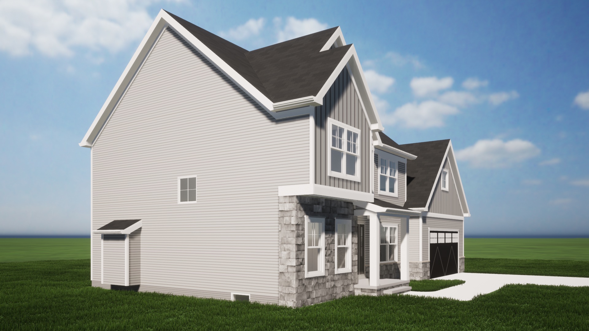 The Ashfield Floor Plan | Bennett Builders & Remodelers