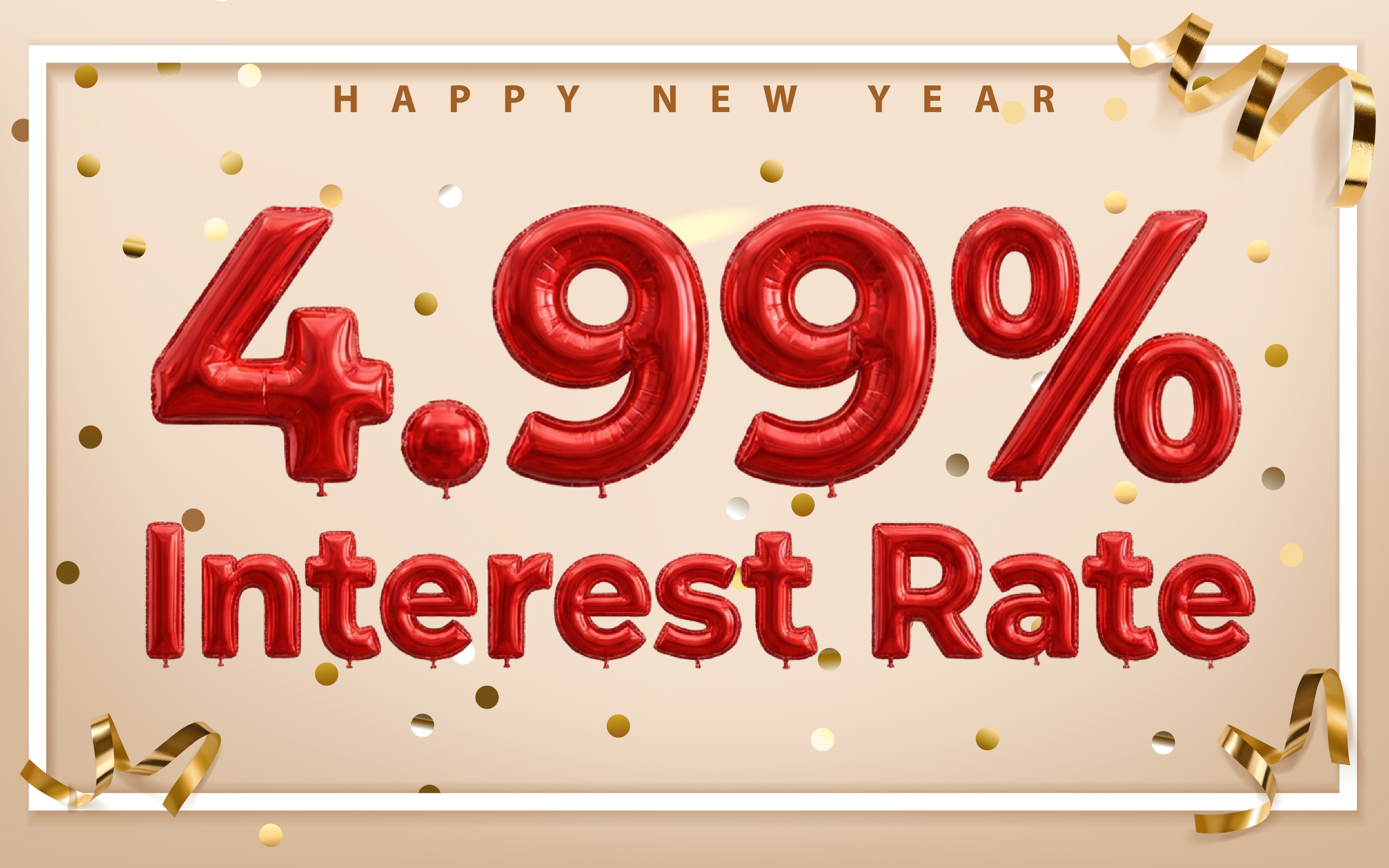 4.99% Fixed Interest Rate | Homes By Taber