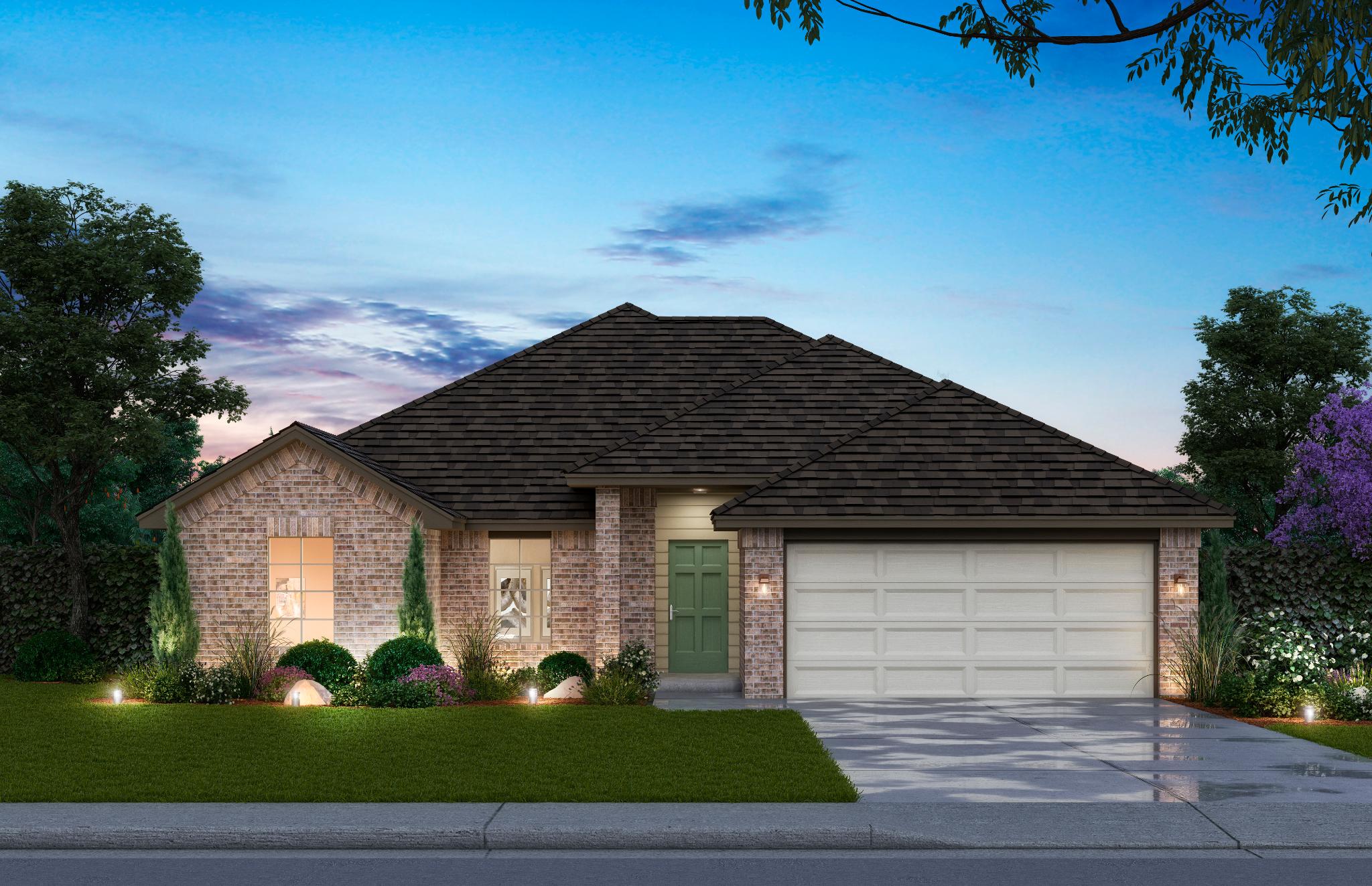 The Lakeview Floor Plan | OKC Home Builder | Authentic Custom Homes