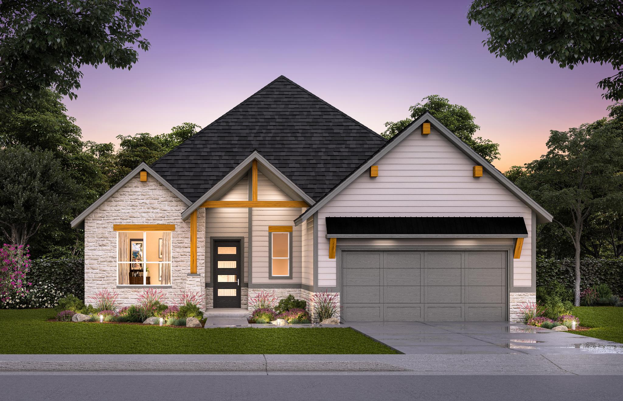 The Aspen Floor Plan | OKC Home Builder | Authentic Custom Homes